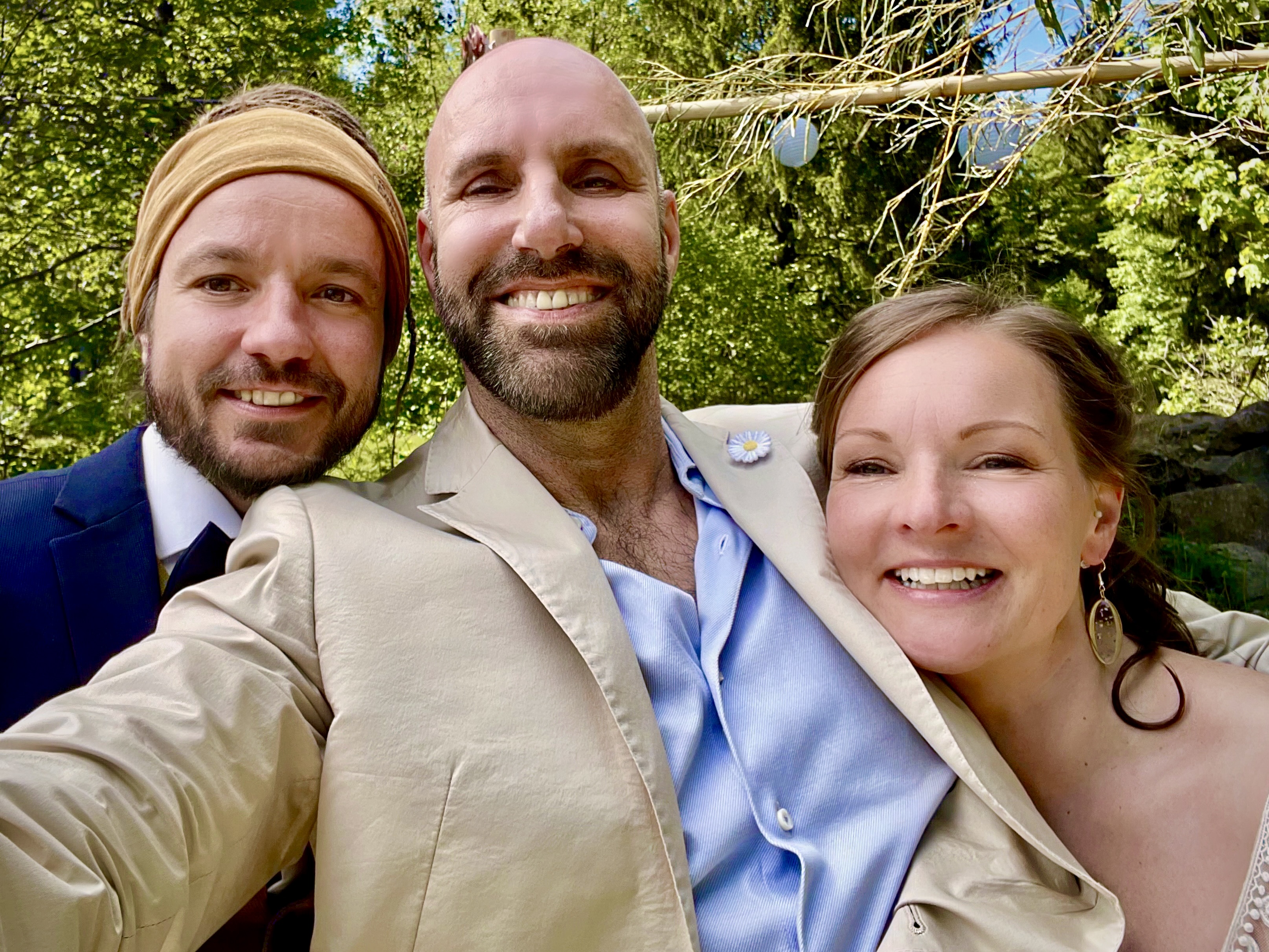 Referenz von Andrea & Patrick für ihre:n Trauredner:in | Strauß & Fliege